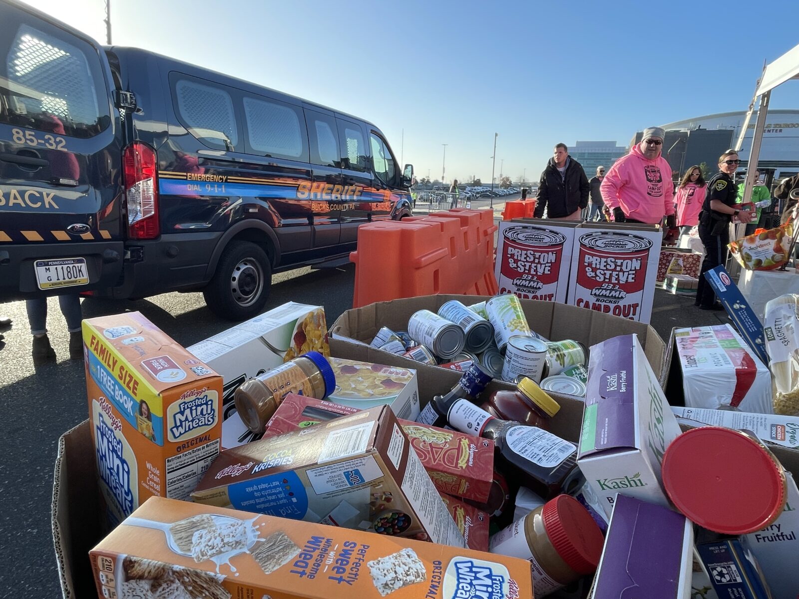 Camp Out For Hunger - Philabundance