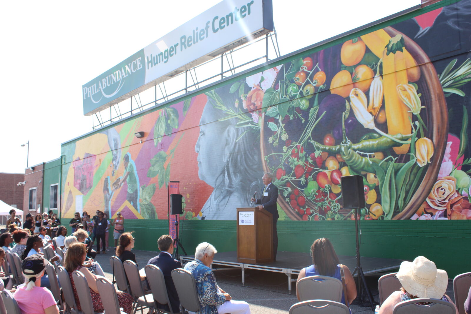 More Than Food Mural Dedication